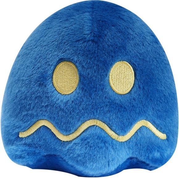 Pingpong | Toys | Red Blue And Dark Blue Pacman Ghost Stuffed Animal ...